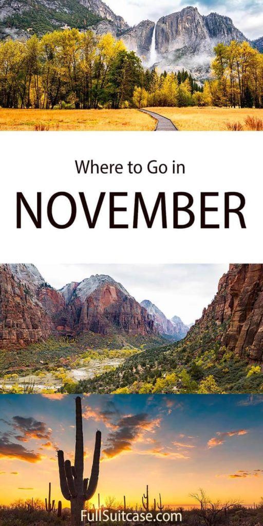 15 Great USA National Parks to Visit in November (+Seasonal Tips)