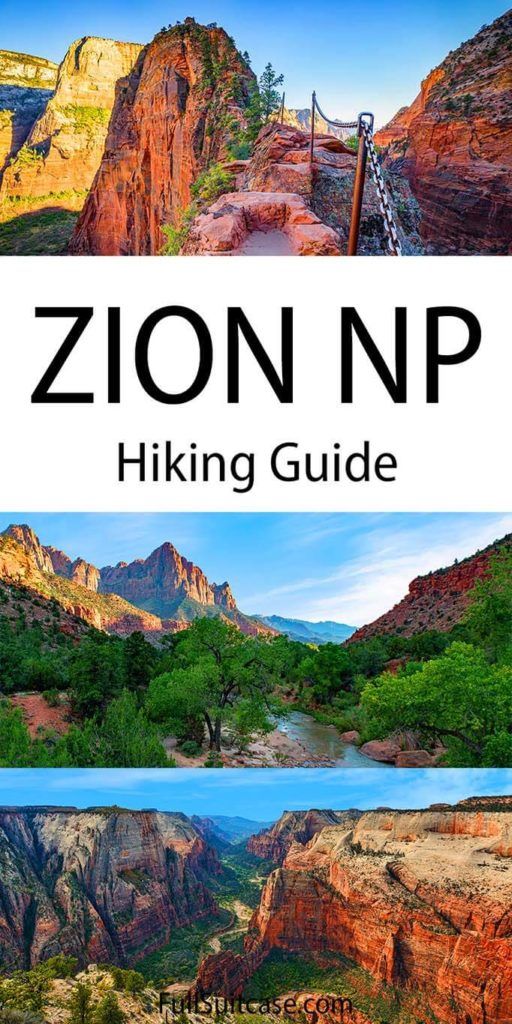 Hiking in Zion National Park: 15 Best Hikes & Tips (+Map)