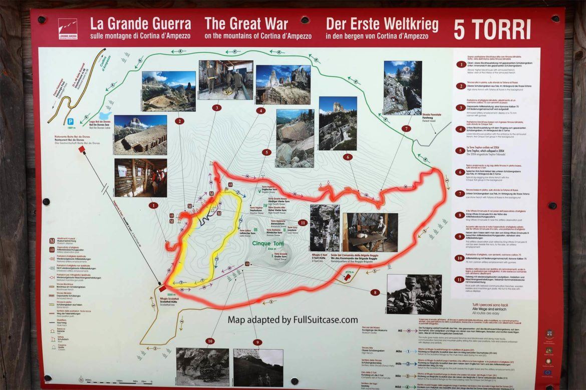 Cinque Torri, Dolomites: Easy Hike with Best Views (+Map & Info)