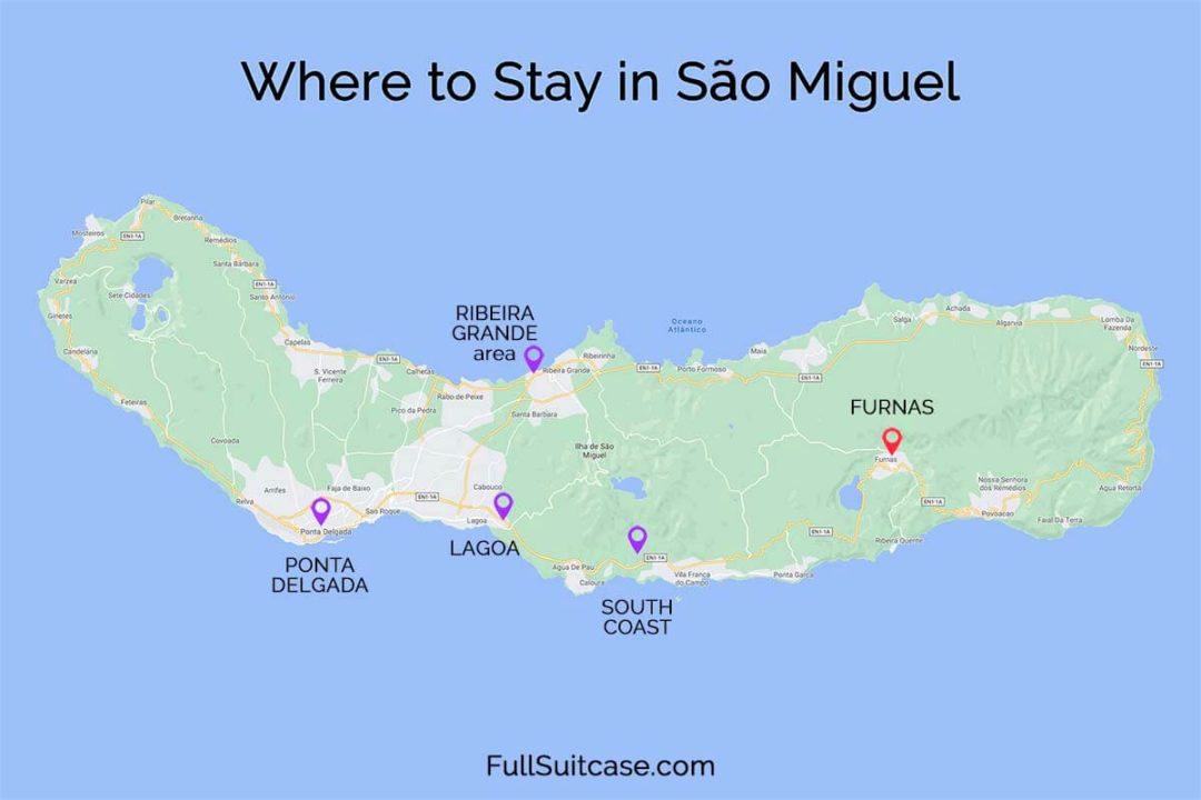 Where to Stay in São Miguel, Azores: Best Towns, Hotels & Our Tips