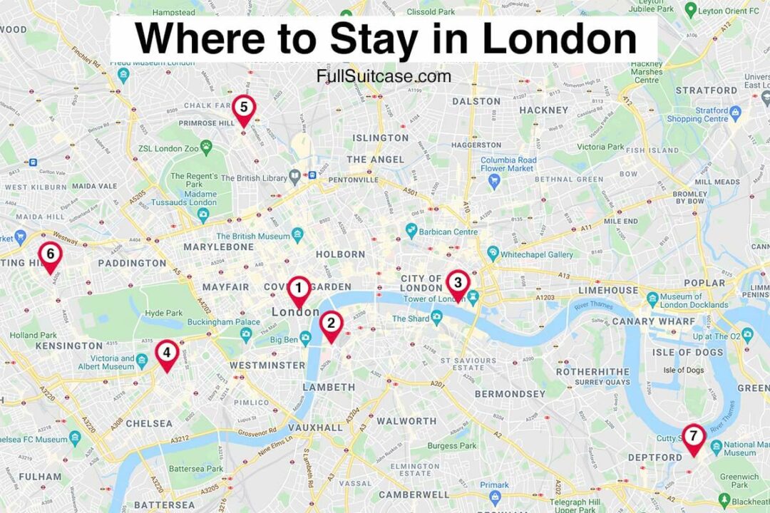 Where to Stay in London: Best Areas For First Visit (+Map & Tips)