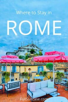 Where to Stay in Rome: Best Area for First Visit (+Map & 2025 Tips)