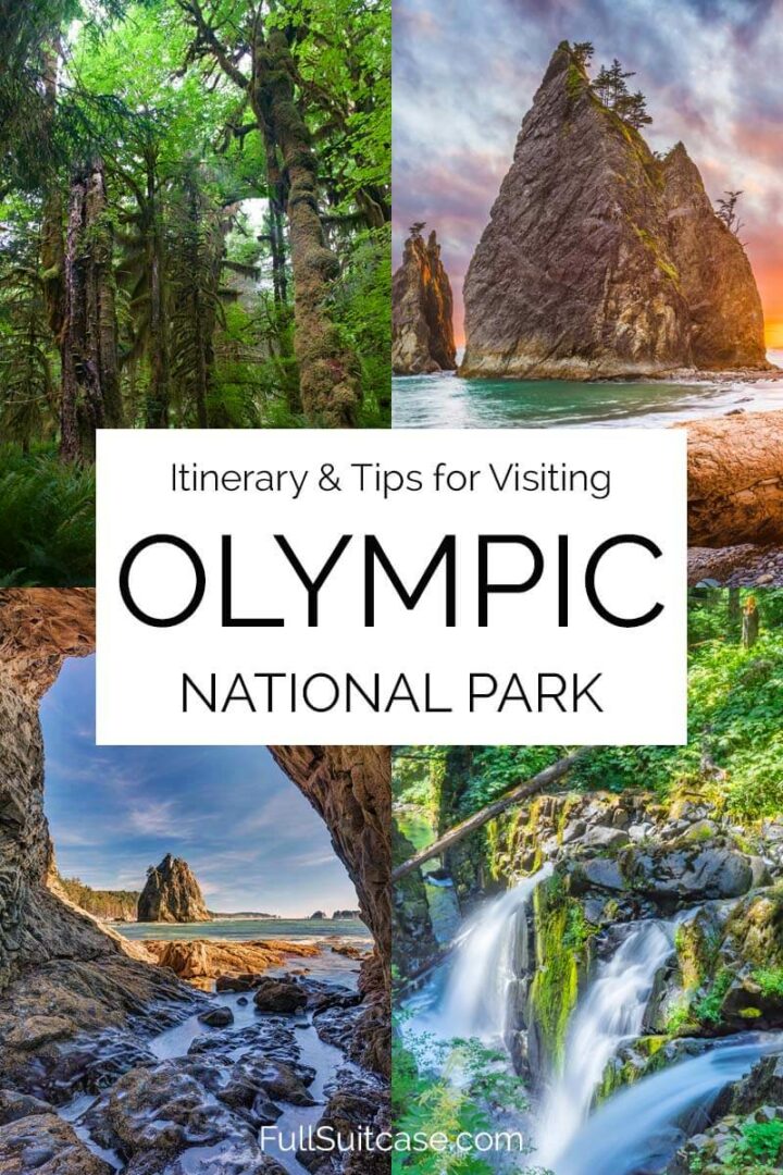 Olympic National Park Itinerary for 1–3 Days: Best Things to See (+Map ...