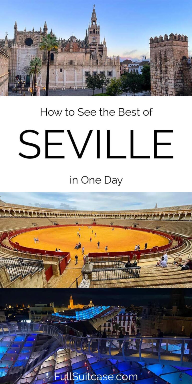 One Day in Seville: Itinerary for First Visit (+Walking Map & Tips)