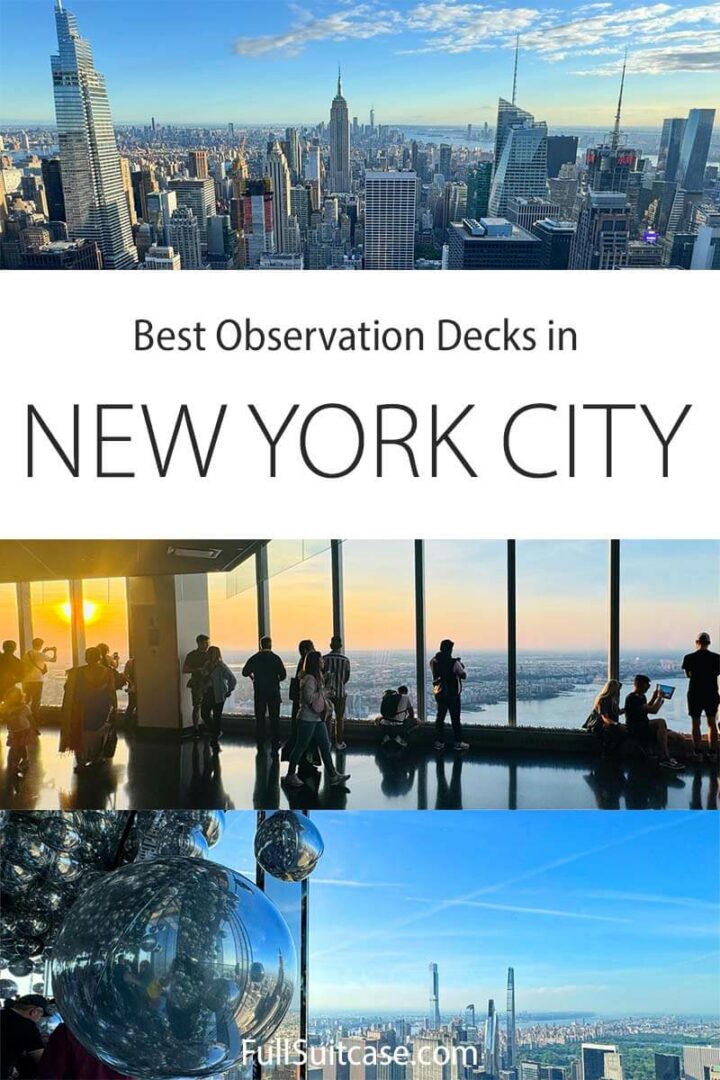 5 Best Observation Decks in NYC +2025 Tips