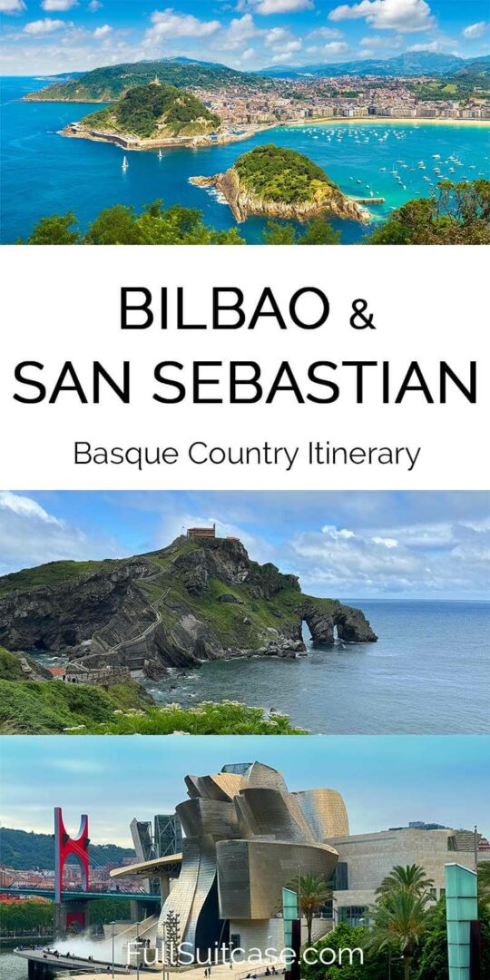 Bilbao - San Sebastian Itinerary: 2 Days in Basque Country, Spain