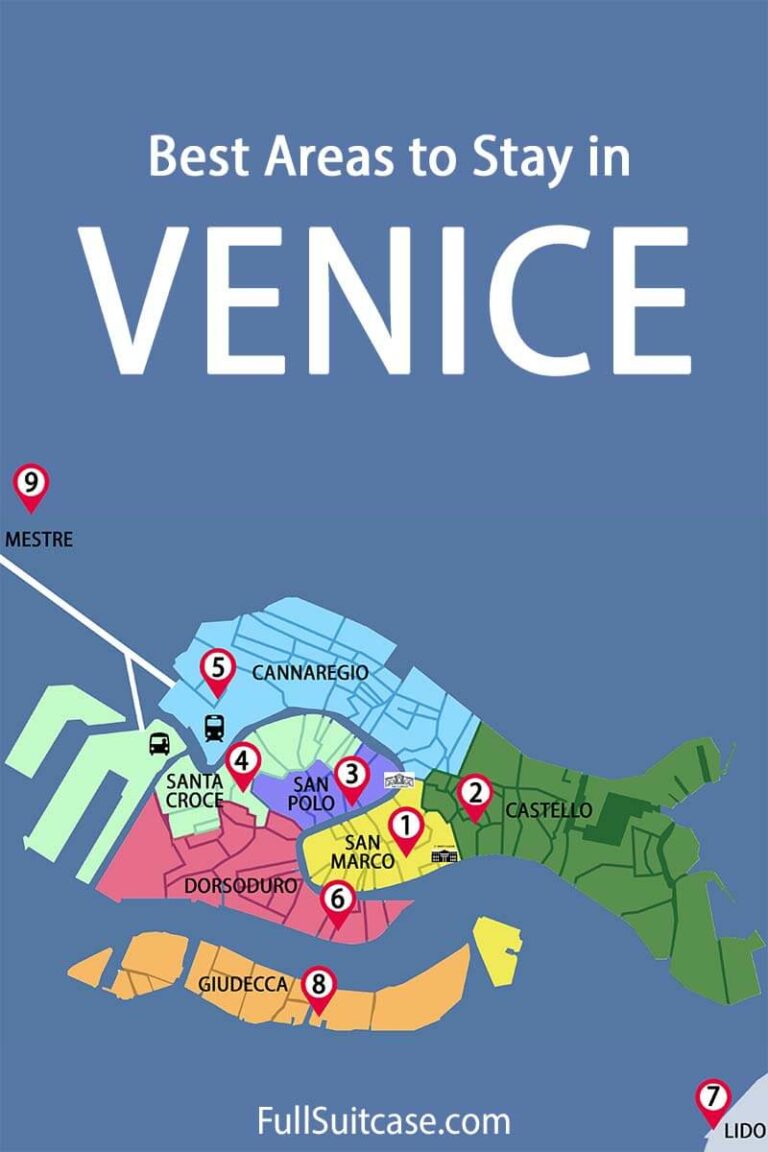 Where to Stay in Venice: Best Areas for First Visit (+Map & Tips)
