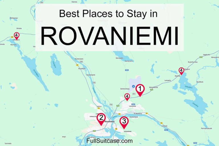 Where to Stay in Rovaniemi: Best Locations, Map & Hotels